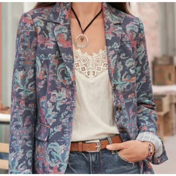 Sundance | Jackets & Coats | Sundance Matisse Floral Brocade Tapestry ...
